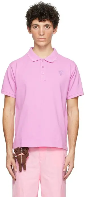 Marc Jacobs Pink Tiny Teddy Polo - 533 Lilac | Editorialist